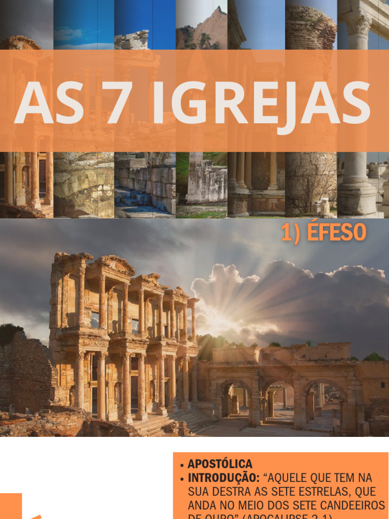 As Igrejas 7 Igrejas Do Apocalipse | PDF | Igreja cristã | Jesus