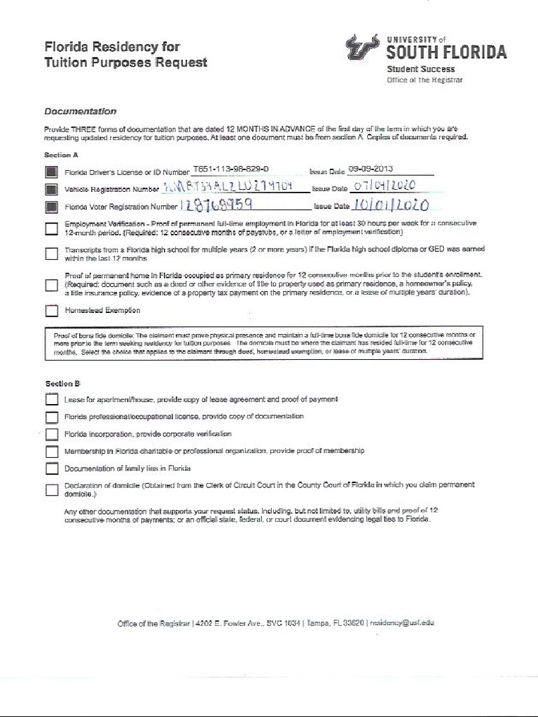 USF Residency 2 | PDF