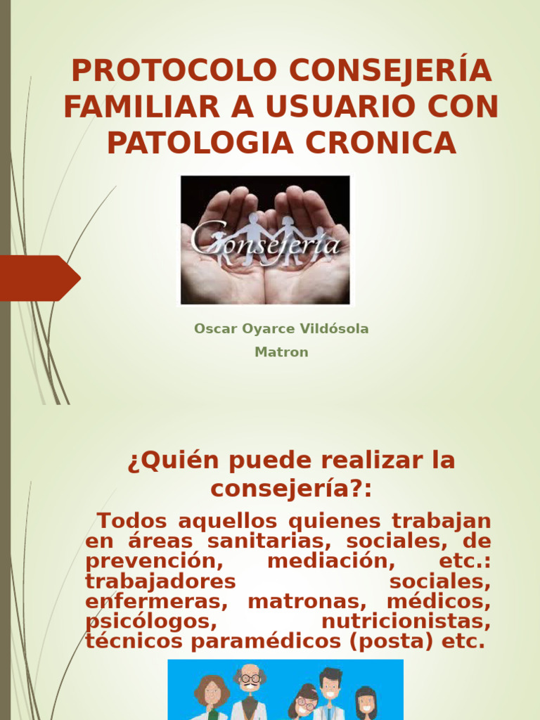 M¢dulo 3 - Protocolo de consejeria y rol del consejero | PDF | Conceptos psicologicos | Sicología