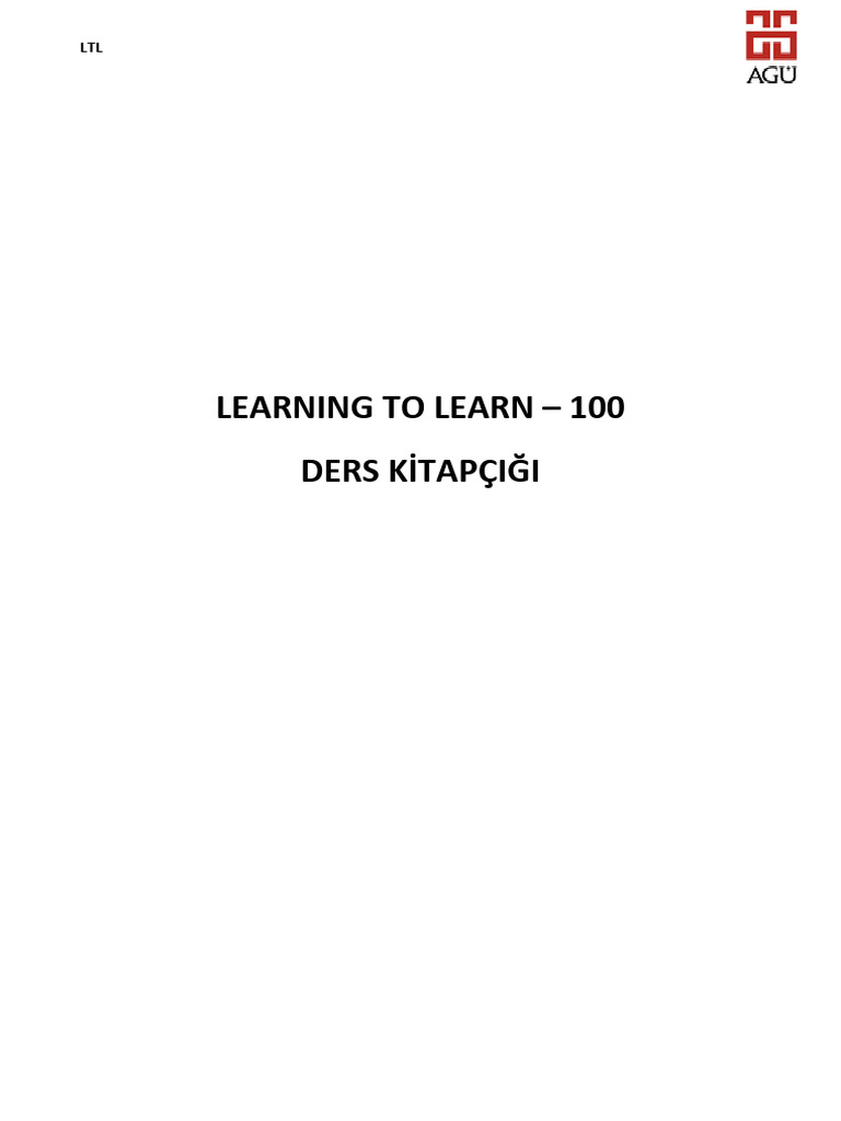 LTL Booklet Turkish | PDF