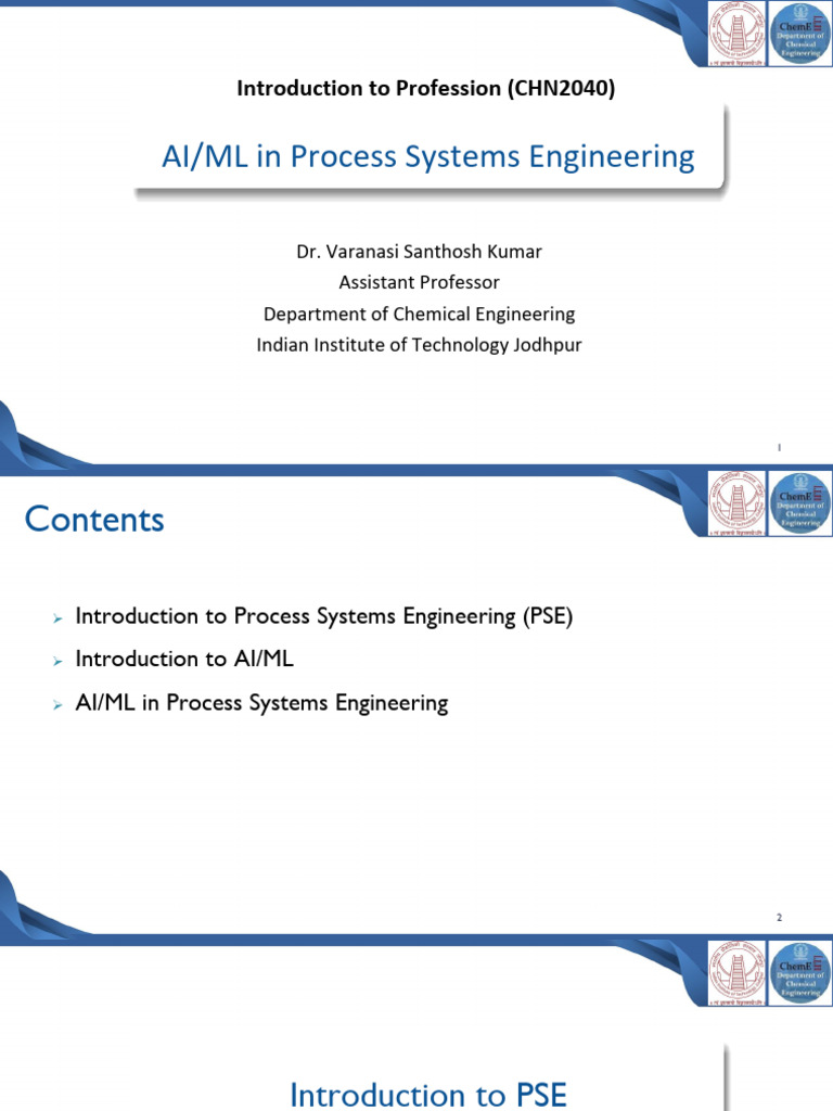AI_ML_in_PSE | PDF | Artificial Intelligence | Intelligence (AI) & Semantics