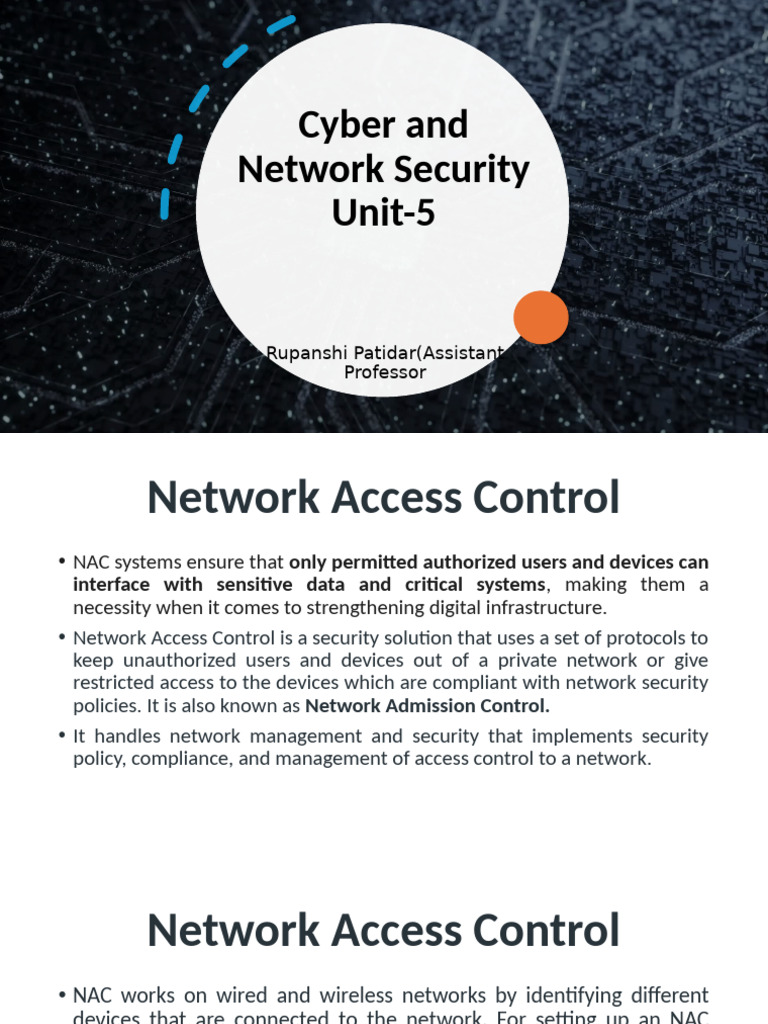 Cyber and Network Security Unit 5 | PDF | Transport Layer Security ...