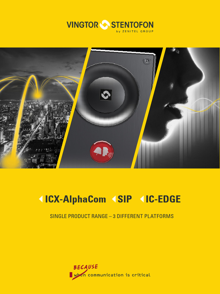 Icx Alphacom Sip Ic Edge | PDF | Session Initiation Protocol | Voice Over Ip