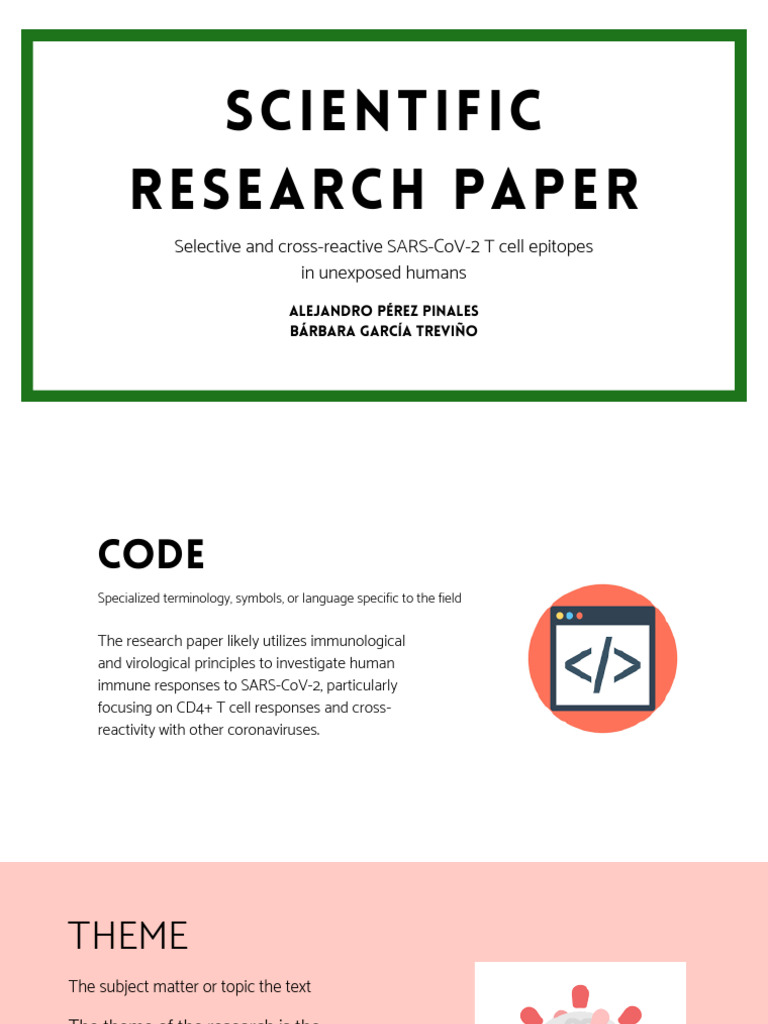SARS-CoV-2 T Cell Cross-Reactivity | PDF
