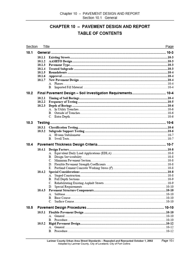 Pavement Design and Report | PDF | Road Surface | Concrete