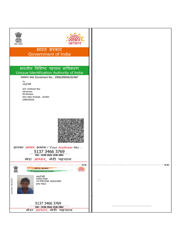 668417940-Aadhar-card-pdf | PDF
