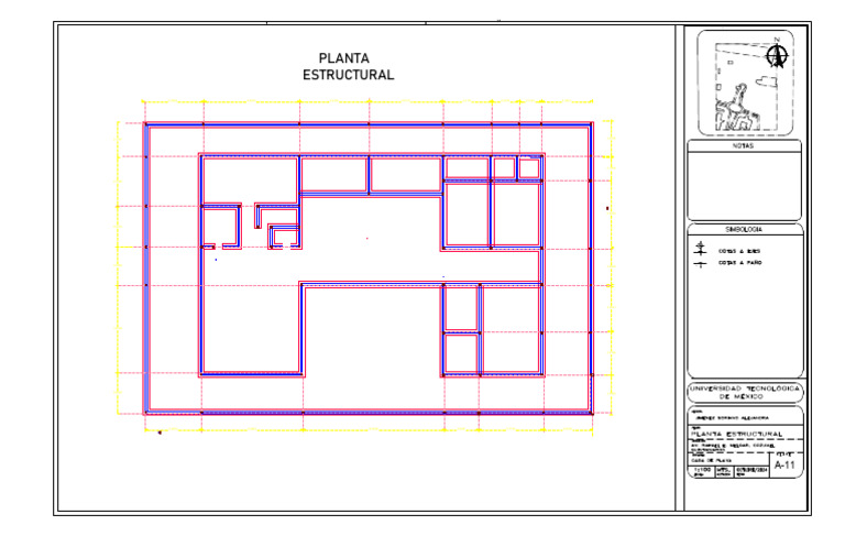 Planta Estructural | PDF