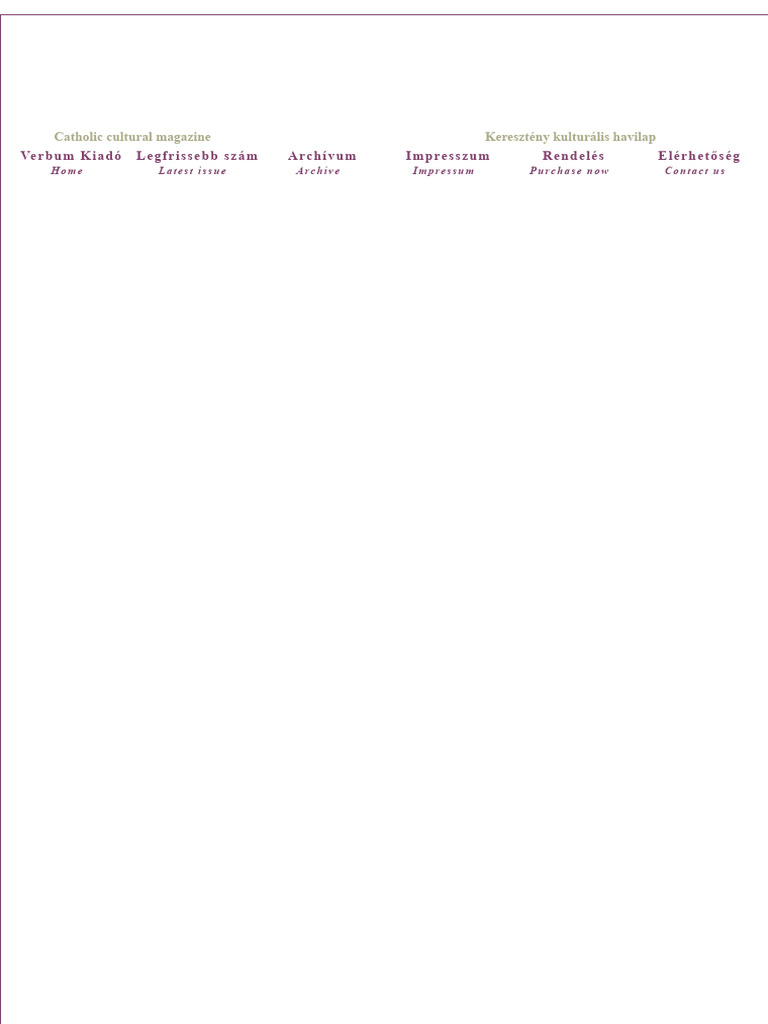 Keresztény Szó | PDF