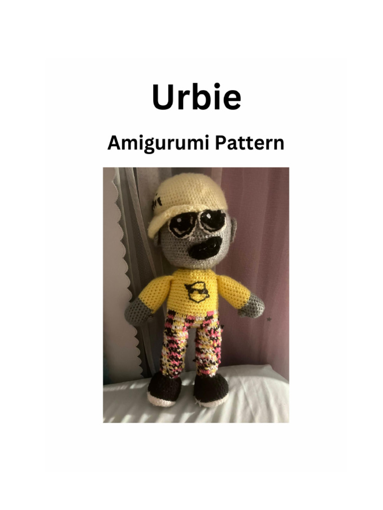 Urbie (Urban Air) - Amigurumi Pattern (English) | PDF | Crochet ...