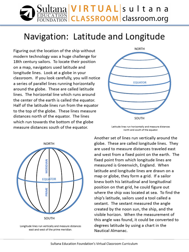 Latitude-and-Longitude-Ranjan Jha | PDF | Longitude | Navigation