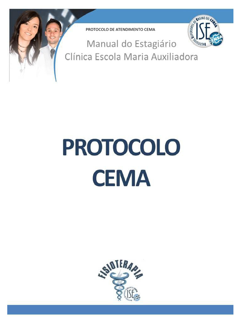 PROTOCOLO DE ATENDIMENTO CEMA Final | PDF | Medula espinhal | Cérebro