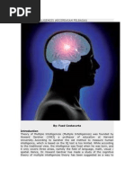 Multiple Intelligences Pie Chart | PDF | Reason | Cognitive Science