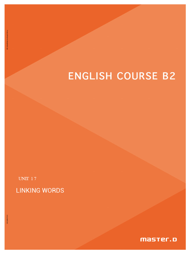 B2 English: Linking Words Guide | PDF