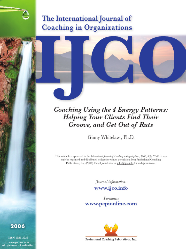 Coaching Using The 4 Energy Patterns Helping Your Clients Find Their ...