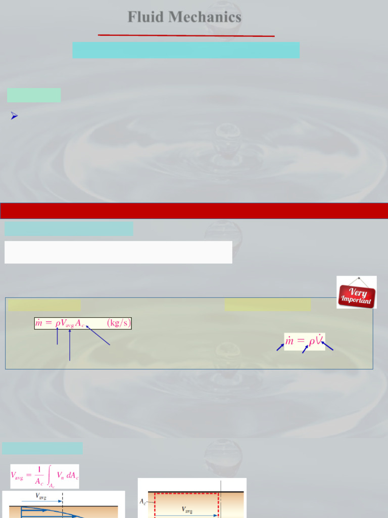 Lecture (4) | PDF | Fluid Dynamics | Flow Measurement