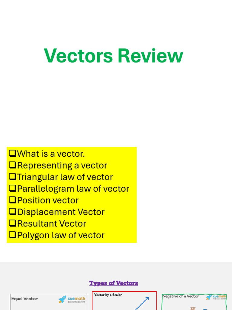 Comprehensive Vectors Guide | PDF
