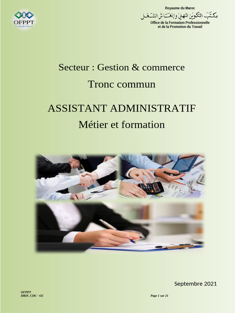 Guide de formation pour assistants administratifs | PDF ...