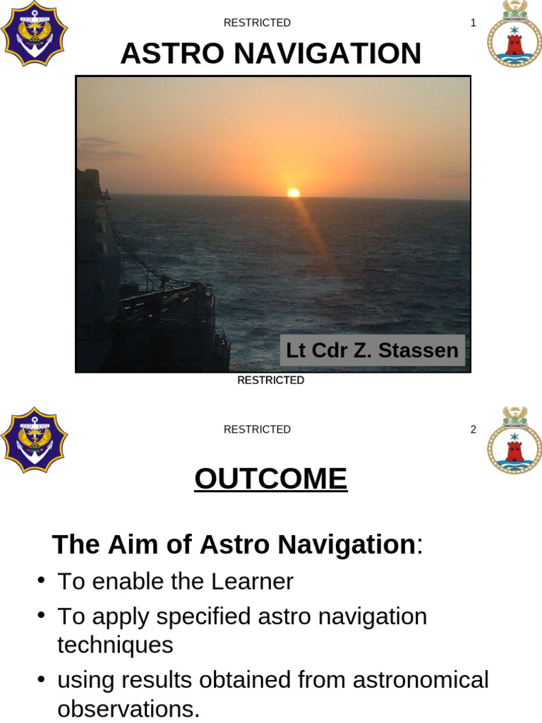 Astro Navigation Training Overview | PDF | Twilight | Greenwich Mean Time
