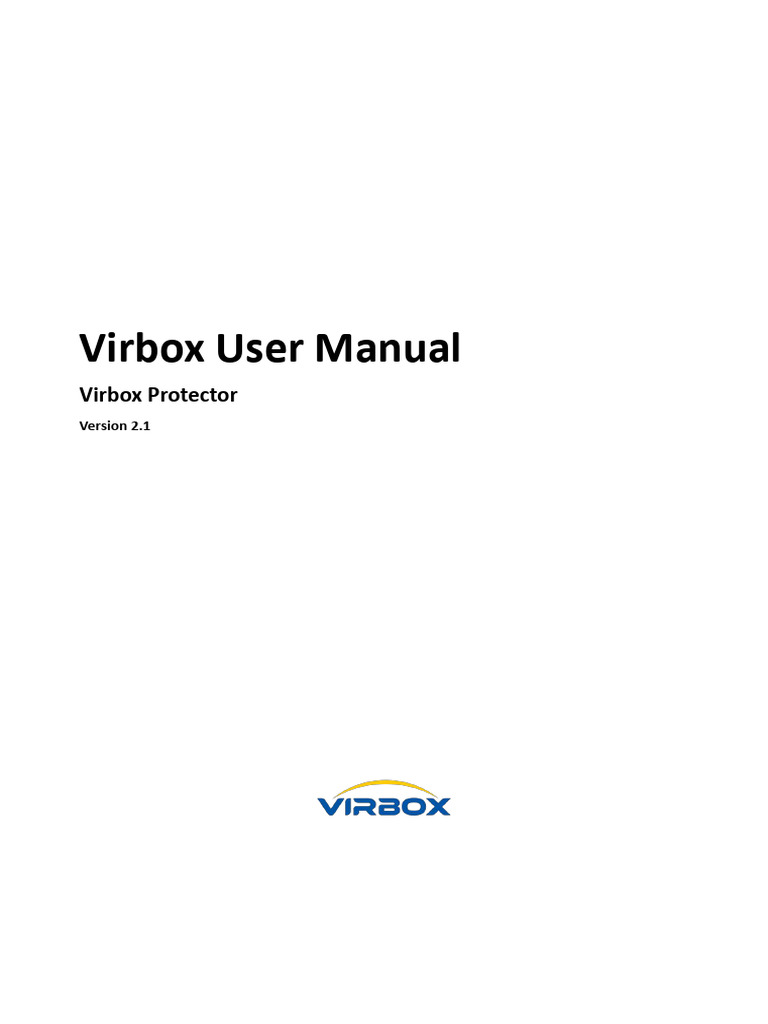User Manual_Virbox Protector | PDF | Software | Personal Identification Number