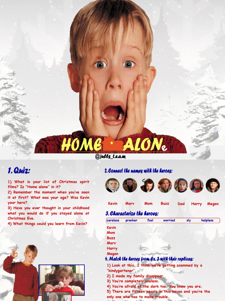 Home Alone Example 1 | PDF