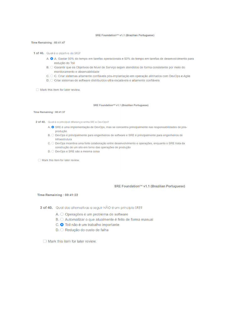 SRE Foundation v1.1 | PDF