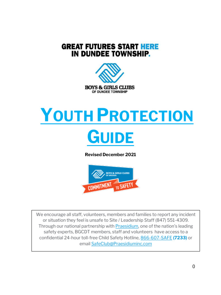 Youth Protection & Safety Guide | PDF | Background Check | Child Abuse