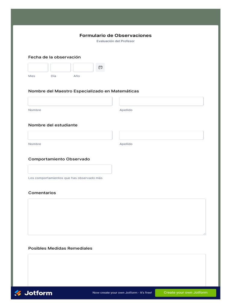2Formulario de Observaciones I_113558 | PDF