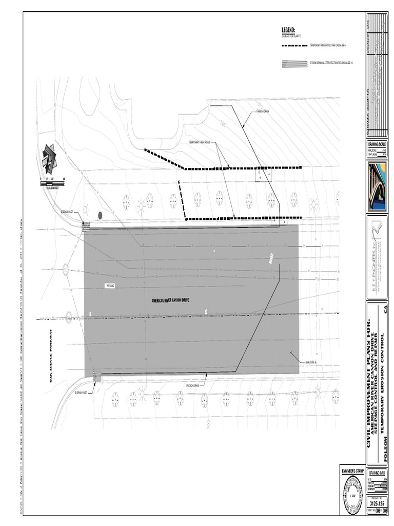 3125.125 Planset-TEMPORARY EROSION CONTROL | PDF | Earth Sciences