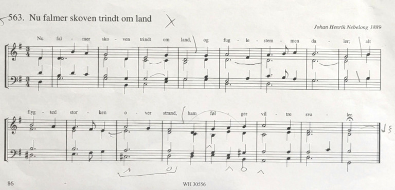 Nu Falmer Skoven Trindt Om Land | PDF