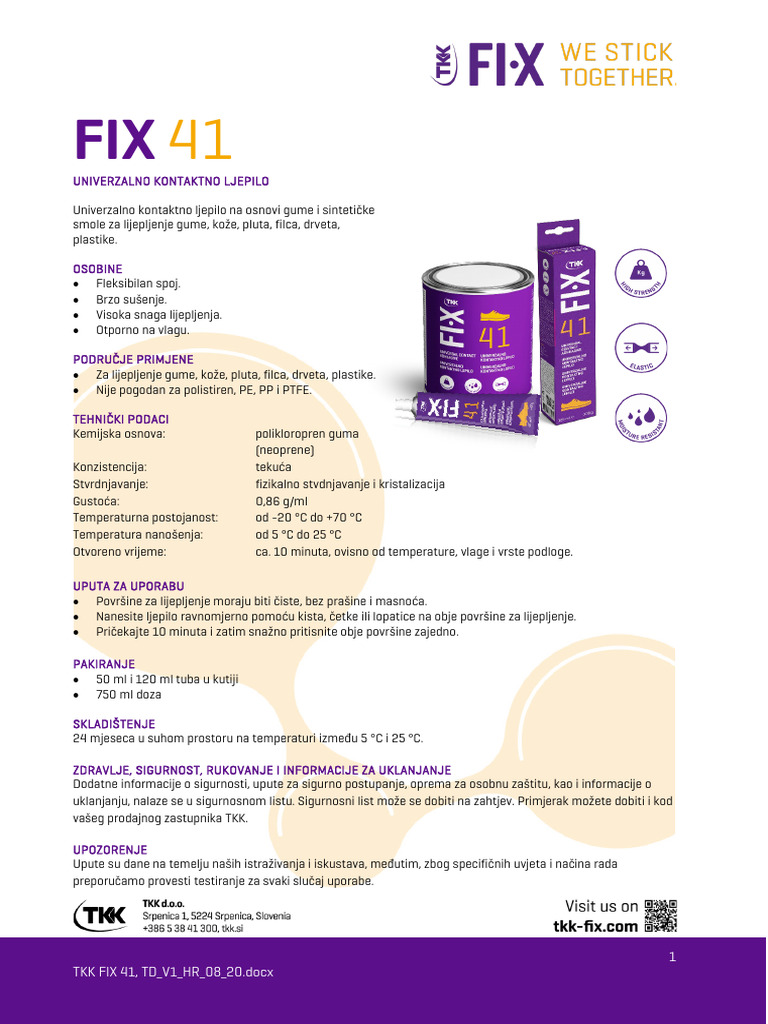 TKK-FIX-41-TD_V1_HR_08_20 | PDF