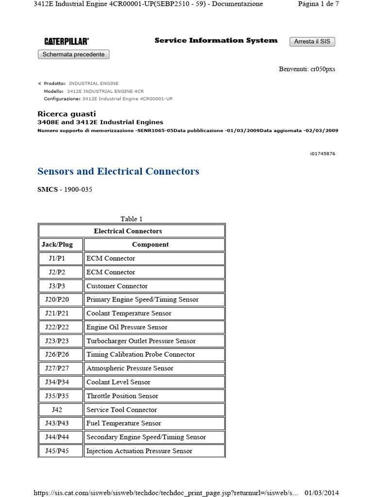 Sis - Cat.com Sisweb Sisweb Techdoc Techdoc Print Page. | PDF | Engines ...