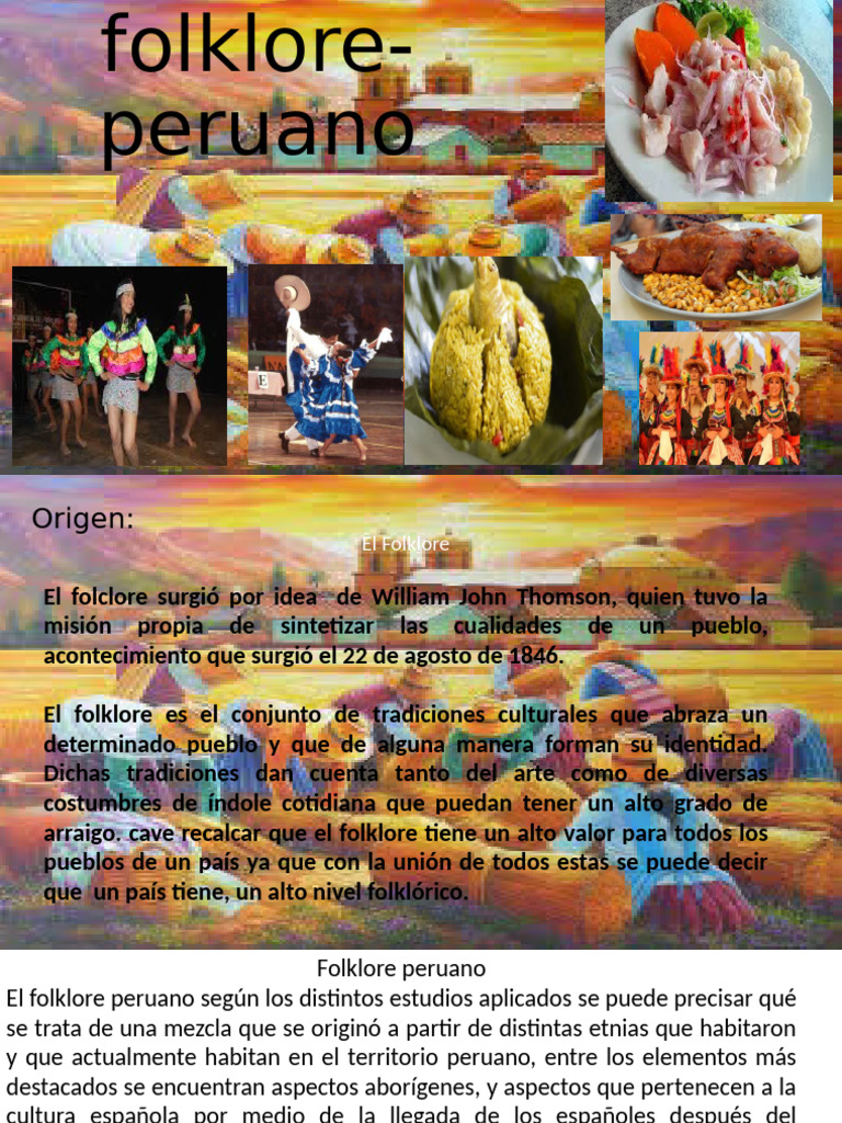 Folklore-peruano | PDF | Folklore | Perú