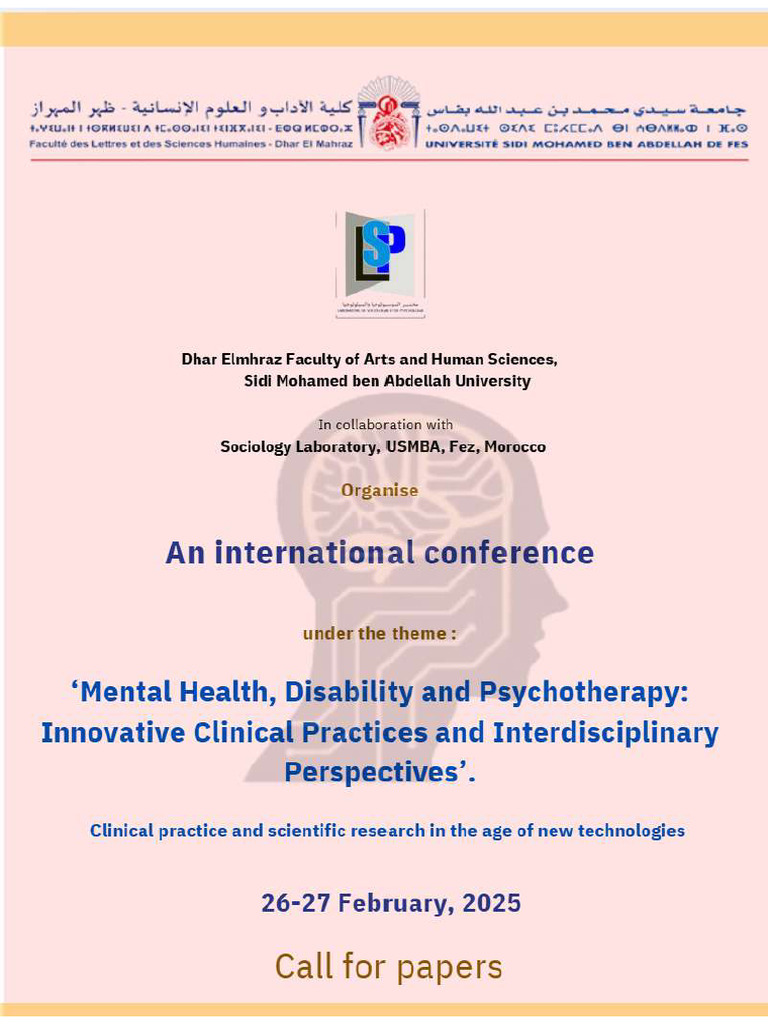Mental Health & Disability Innovations | PDF | Psychotherapy | Psychology