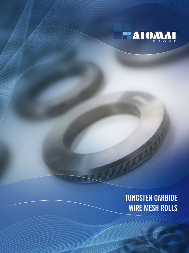 Tungsten Carbide Wire Mesh Rolls | PDF | Manufactured Goods
