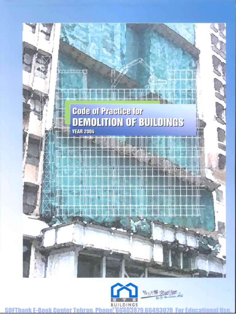 Code of Practice For Demolition of Buildings 2004-Hong Kong Buildings ...