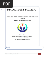 Program Kerja Asas Genap 2025 | PDF