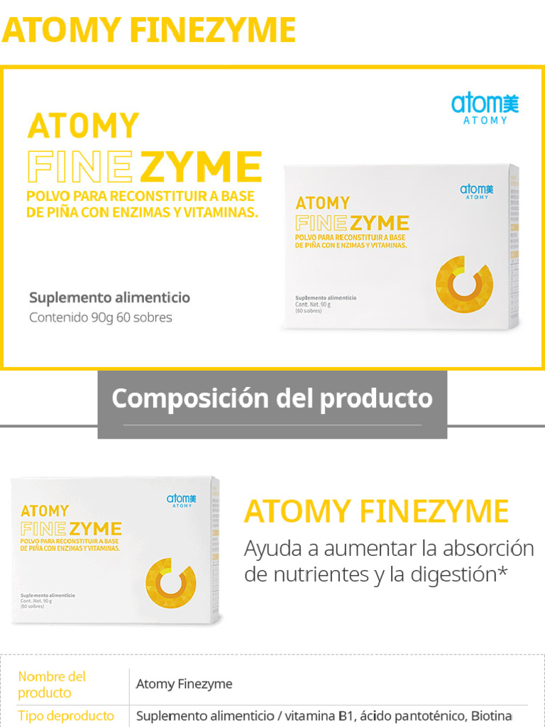 Finezyme Enzimas Digestivas | PDF