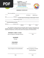 RSBSA Updating Slip B Form Guide | PDF | Agriculture | Farms
