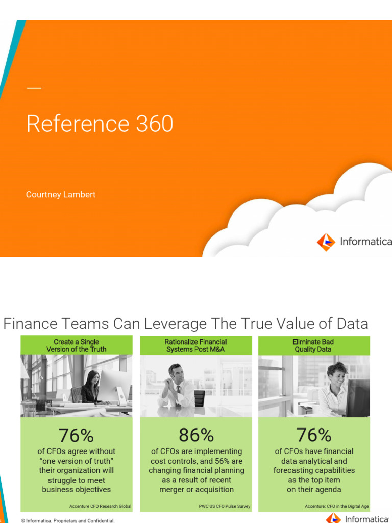 IDMC Foundation Level Series - Module 1 - Part 5 | PDF | Chief Financial Officer | Software As A ...