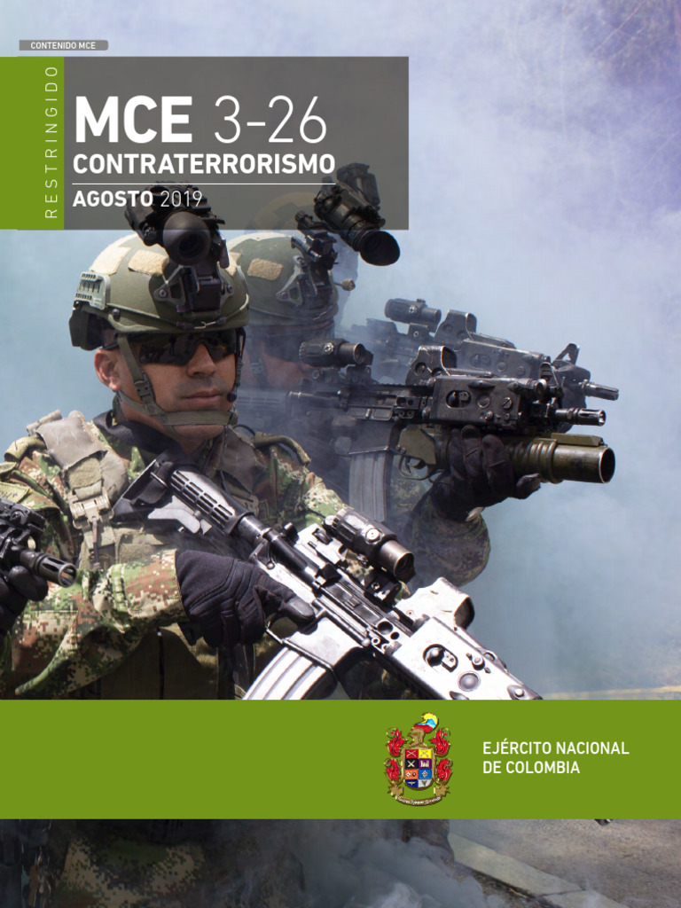 MCE 3-26 CONTRATERRORISMO | PDF | Fuerzas especiales | Planificación