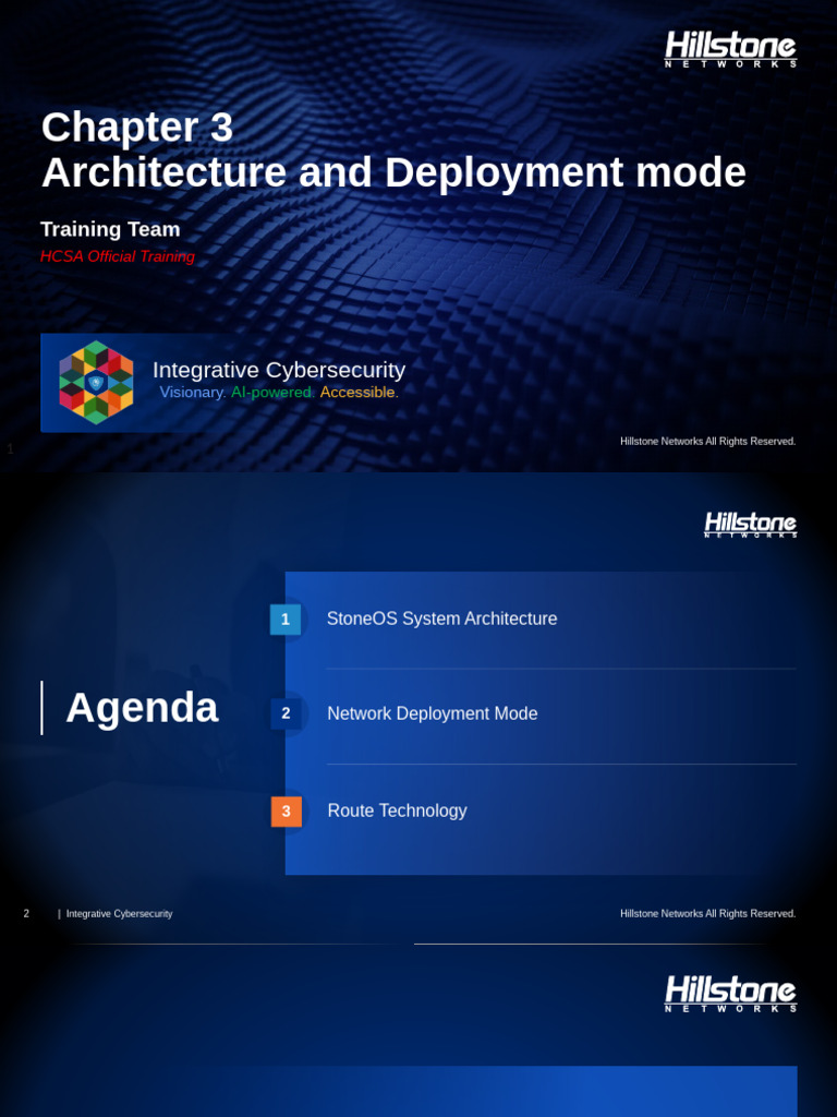3 Deployment Mode | PDF | Router (Computing) | Computer Network