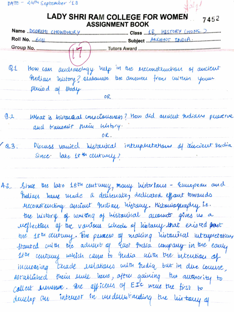 Historical Interpretations of Ancient India | PDF