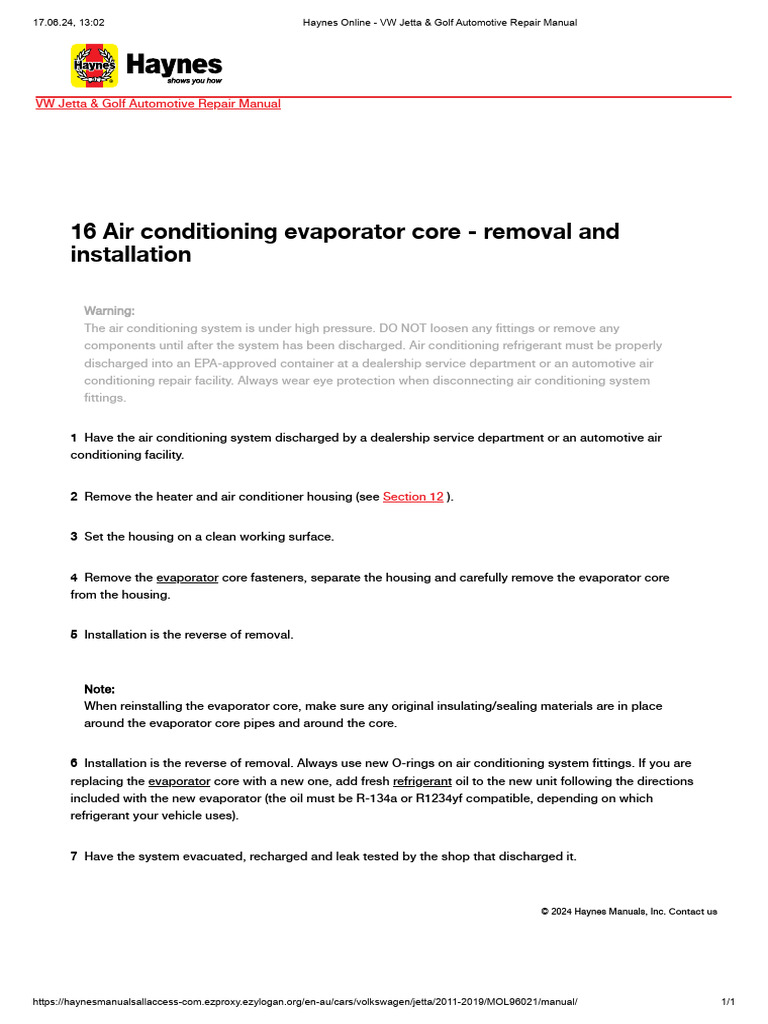 3 Cooling, Heating and Air Conditioning Systems 16 Air Conditioning ...