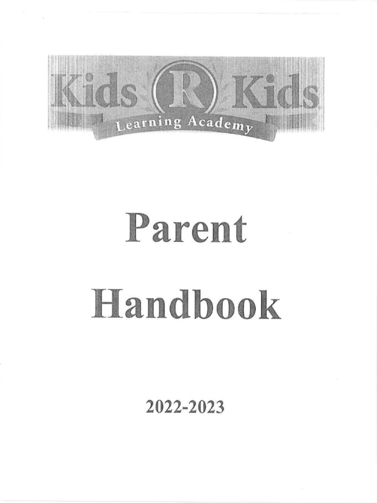 Parent Handbook | PDF