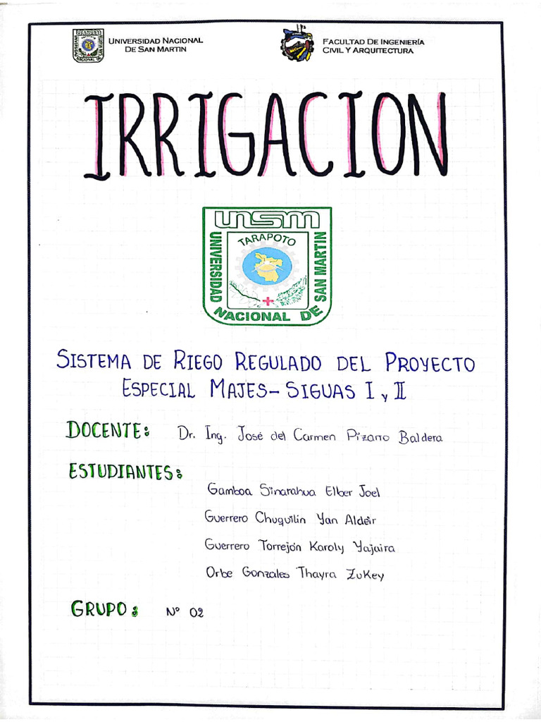 GRUPO 2 Proyecto Especial Majes-Siguas I y Majes-Siguas II | PDF