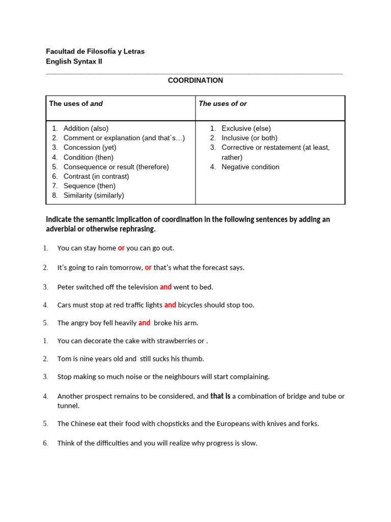 Worksheet Coordination-Multi-Word Verbs | PDF | Verb | Semantic Units
