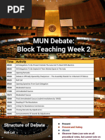 MUN Draft Resolution Format | PDF
