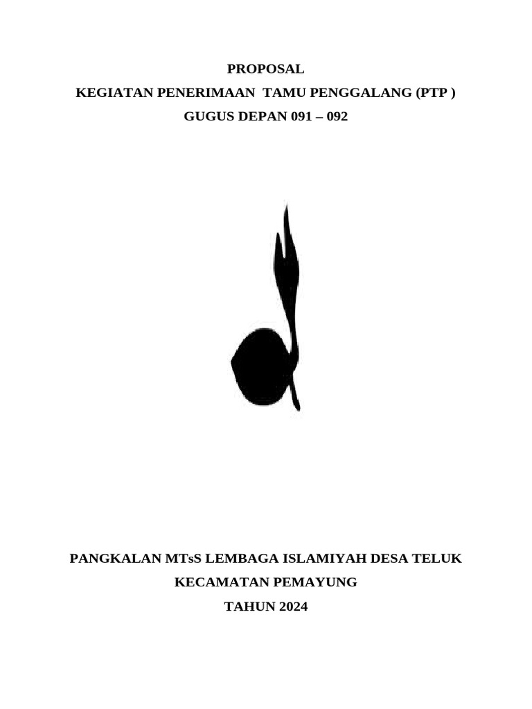 Proposal PTP 2024 MTSS | PDF