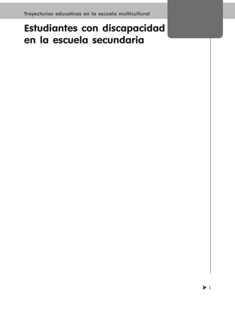Ed Modulo04 Clase03 | PDF | Invalidez | Estereotipos