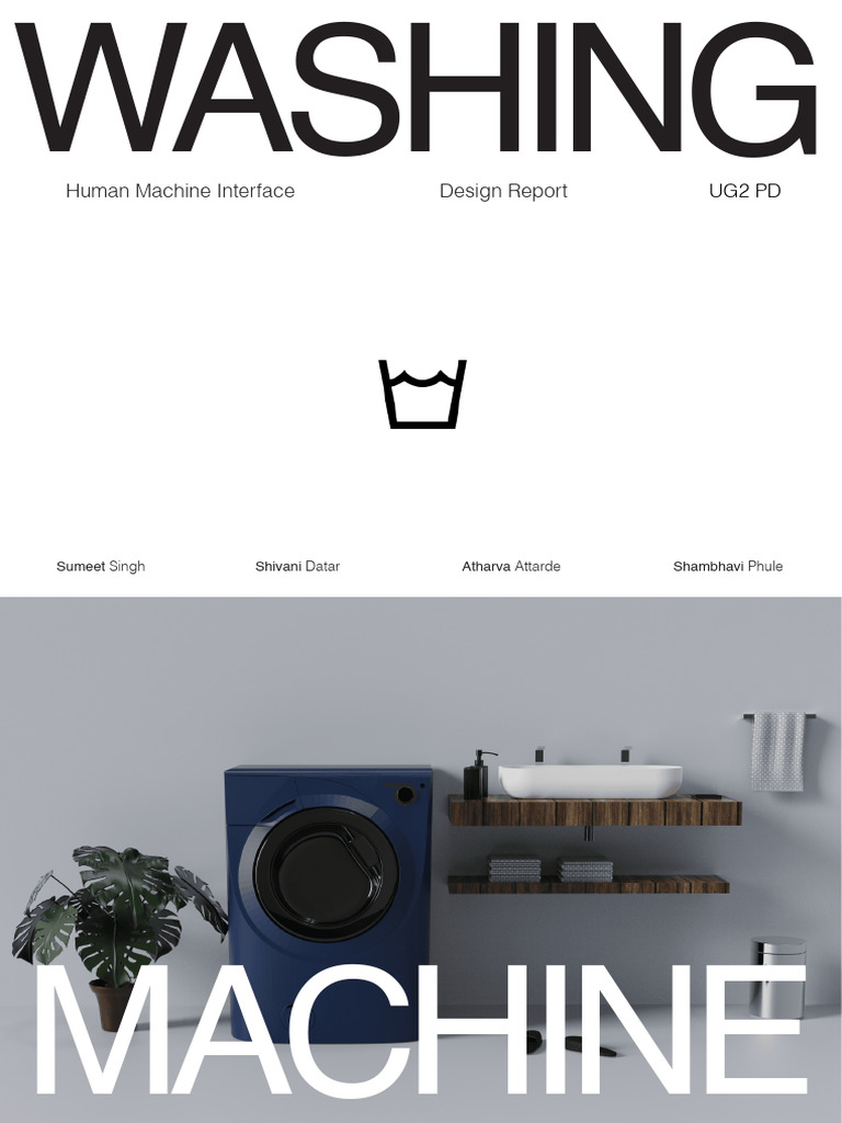 Prototype (1) | PDF | User Interface | Washing Machine